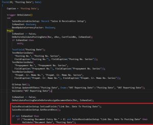How to Link Document Date to Posting Date in Business Central 23