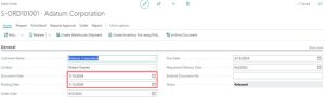 How to Link Document Date to Posting Date in Business Central 23