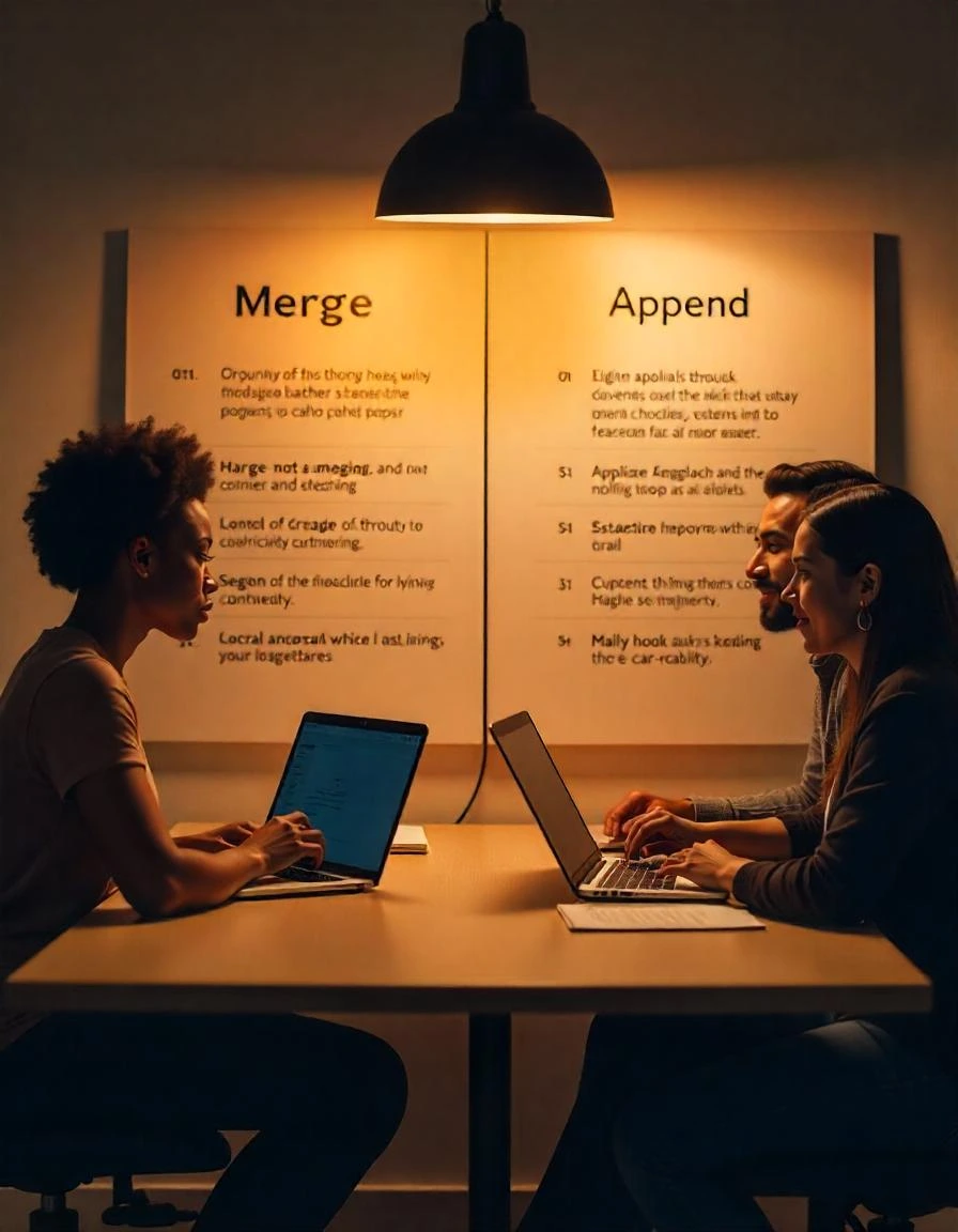 Difference Between Merge And Append In Power Bi