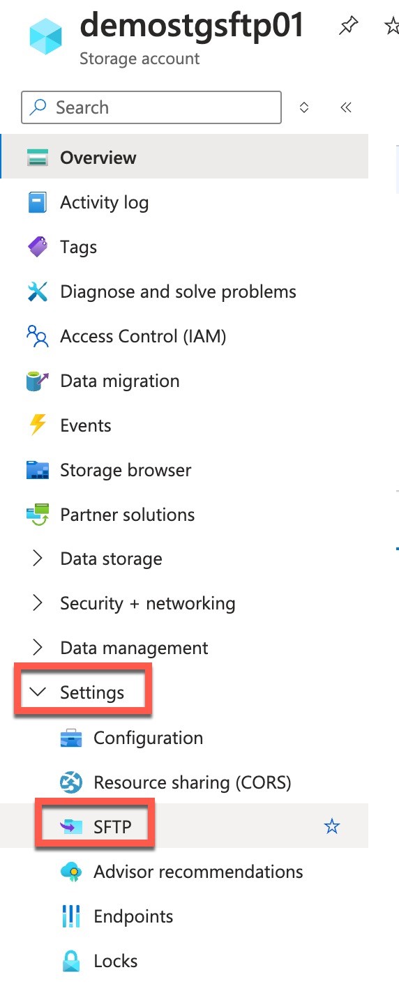 Access SFTP enabled Azure BLOB Storage with C# SSH.NET