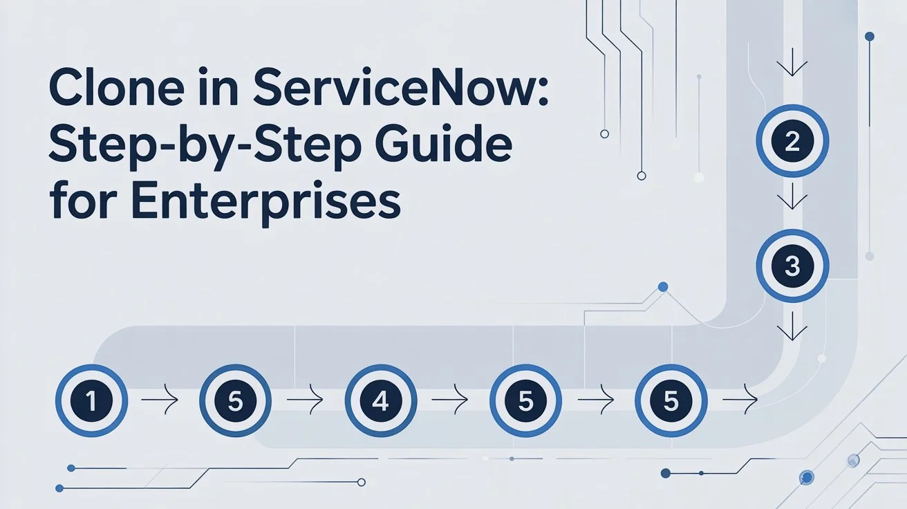 Clone in ServiceNow: Step-by-Step Guide for Enterprises