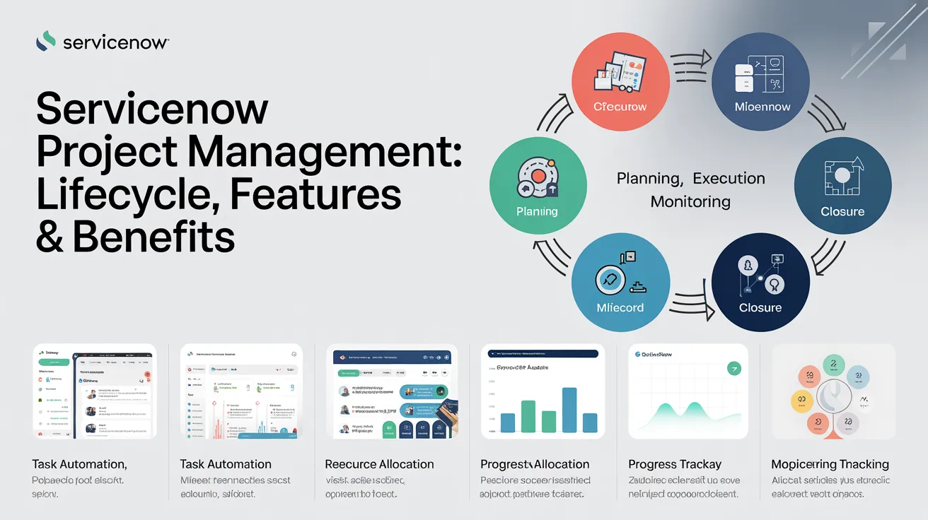 ServiceNow Project Management: Lifecycle, Features & Benefits